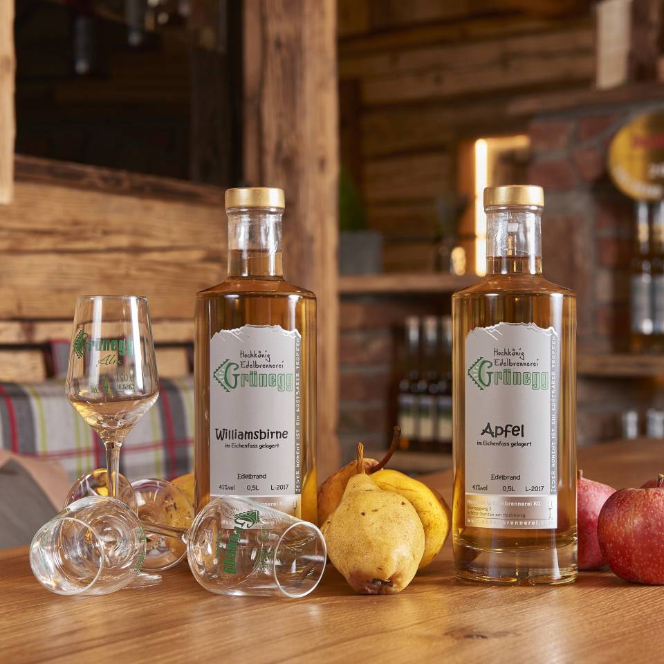 Genuss Shop & Gwölb - Grünegg Alm und Hochkönig Edelbrennerei